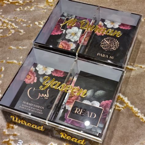 Perspex Boxes Arabiana