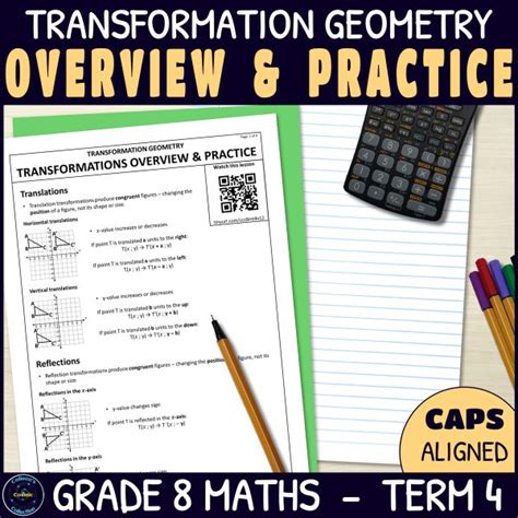 Transformation Geometry Overview And Practice Grade 8 Maths Term 4 Lesson 12 Caps Made By Transformation Geometry Overview And Practice Grade 8 Maths Term 4 Lesson 12 Caps Made By