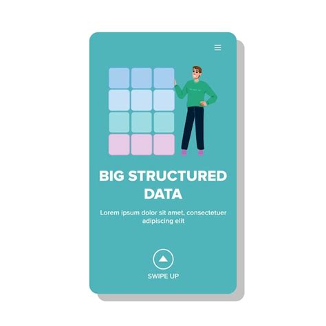 Premium Vector Structure Big Structured Data Vector