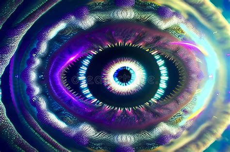Eye Of The Devil 3d Surreal Illustration Stock Illustration Illustration Of Nose Symmetry