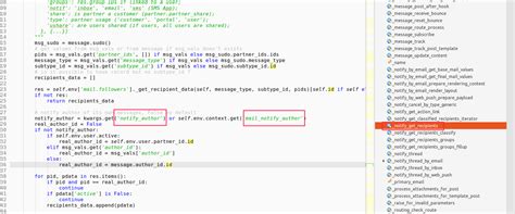 原创 Odoo17中在消息主题 Mail Thread 中发送消息时，是否通知消息作者进行控制 Goyier 博客园