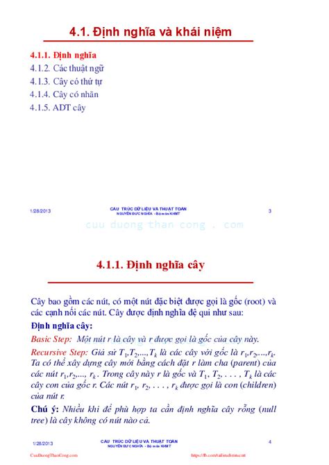 PDF Cấu Trúc Dữ Liệu Và Giải Thuật Đh Bách Khoa Hn Pgs Ts Nguyễn Đức Nghĩa Chap Trees
