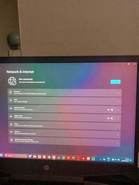 Why Has The Wifi Option Just Completely Disappeared From My Laptop Im On A Hp Gaming Laptop