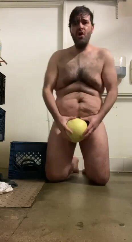 Faggot Fucks A Melon