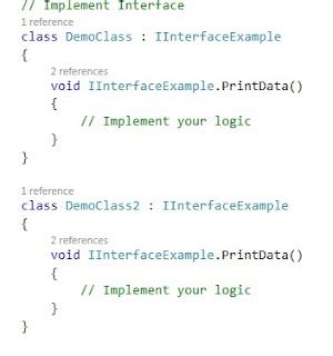 Interface In C
