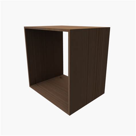 3ds Max Stackable Cube Shelving Shelf