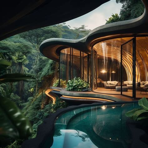 Parametric Design Indoor Exploring Organic Ceiling Shape Flow Parametric Design Bamboo