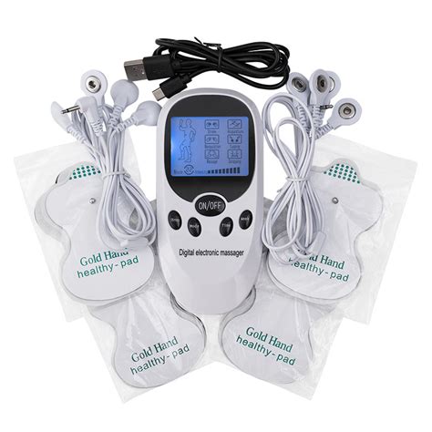 Jual Ems Electric Muscle Massager Muscle Stimulator 6 Modes Tens Unit
