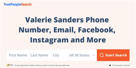 Valerie Sanders Number Email Facebook Instagram And More