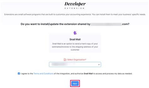 Snail Mail Extension Help Zoho Books