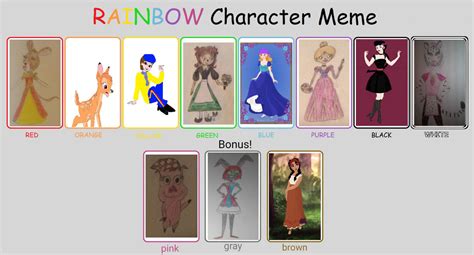 Rainbow Oc Meme By Clopinstarchbopper On Deviantart