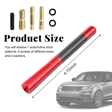 Mua Sylvil Car Short Antenna 4 72 Aluminum Radio Antennas Replacement