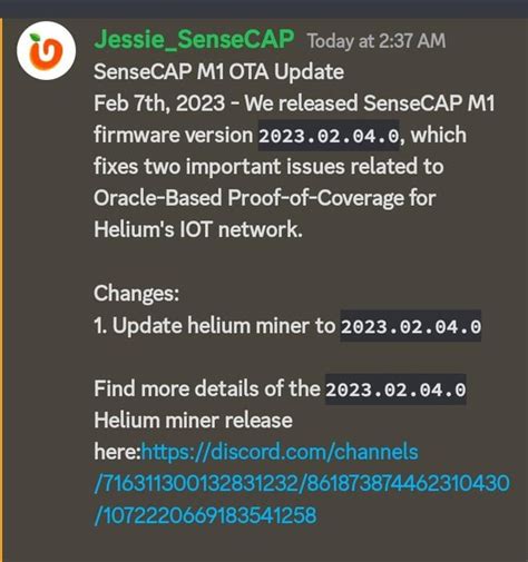 Firmware Update Rolling Out R Heliumnetwork