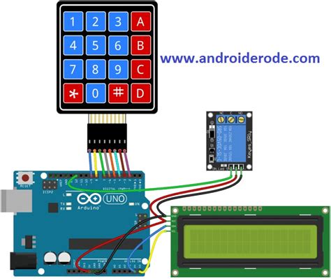 Keypad With Arduino Androiderode