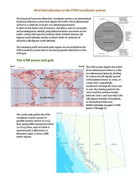 Utm System Intro Pdf Pdf Geophysics Visualization Graphics