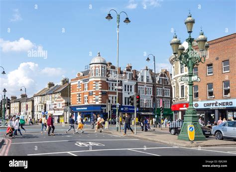 Junction Of Tooting High Street And Mitcham Road Tooting London Borough Of Wandsworth Greater