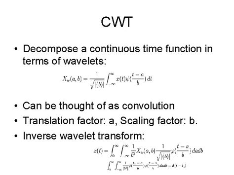 Undecimated Wavelet Transform Stationary Wavelet Transform Ece 802