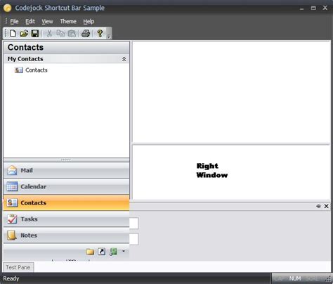 CXTPShortcutBar And CXTPDockingPane Drawing Fault Codejock Developer Community