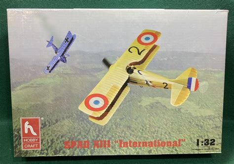 Hobby Craft Spad Xiii International Kit Hc 1688 132 Scale