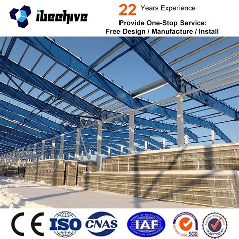 Prefab Metal Structures Steel Frame Warehouse Cost Steel Building