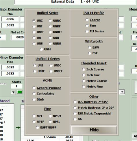 Me Threadpal No More Drill And Tap Charts Industrial Forum