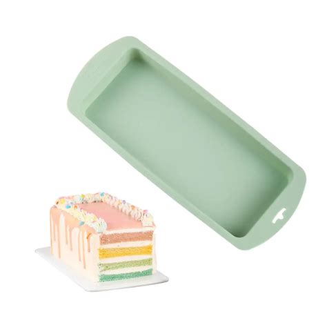 Non Stick Easy Release Rectangle Silicone Mold Durable Baking Wonder Qeleg®
