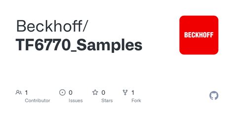 GitHub Beckhoff TF Samples