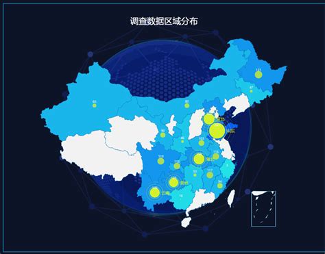 echarts做地图，将每个省的数据标记在地图上，根据数据的大小做散点方大效果，并筛选前五个最大省份进行展示（经常有这种需求，看自己的代码跟屎