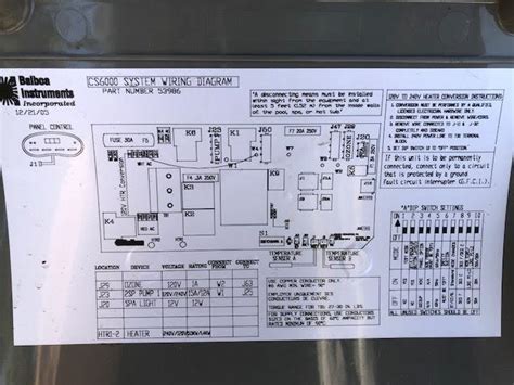 Balboa Control Board Schematic Wiring Diagram