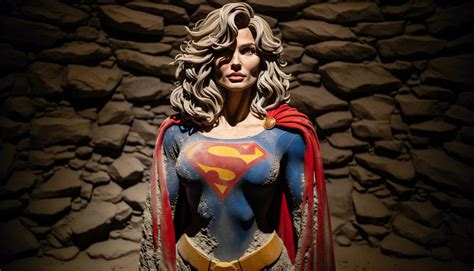 Supergirl Turned To Stone By Wbatson99 On Deviantart