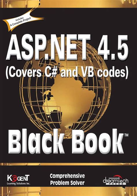 ASP NET Covers C And VB Codes Black Book EBook Kogent Learning Solutions Inc Amazon