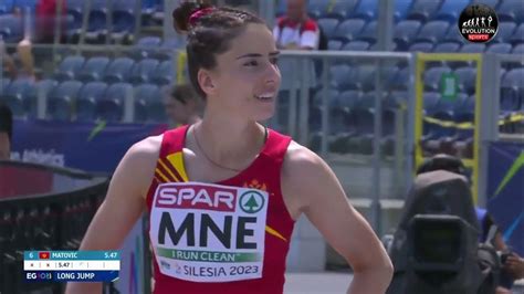 Ljiljana Matovic Womens Long Jump 2023 European Athletics Team