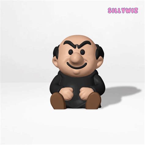 🎁 The Smurfs Gargamel・ Stl File For 3d Printing・cults