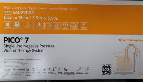 New Smith And Nephew 66022005 Smith And Nephew Pico 7 15cm X 15cm 5 9in Single Use Negative