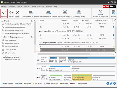 Comment Effacer Un Volume MiniTool Partition Wizard
