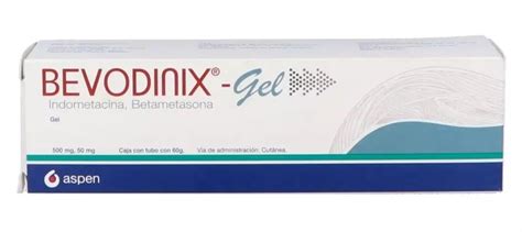 Aspen Bevodinix Gel 500mg 50mg 60g Indometacina Be H E B México