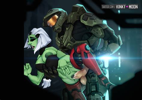 Master Chief X Nova By Kinkymoon Hentai Foundry