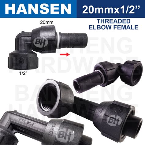 Hansen Fitting Elbowteesocketcouplingtank Connector Poly Fitting