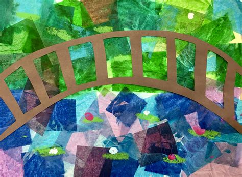 Monet Inspired Bridges By Special Education Art With Mrs Filmore