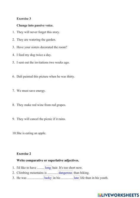 Klasa Viii Pass Free Interactive Worksheets 4867295