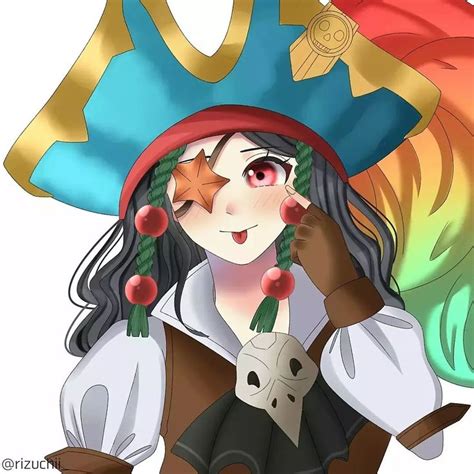 Ruby Pirate Parrot Mlbb Fanart