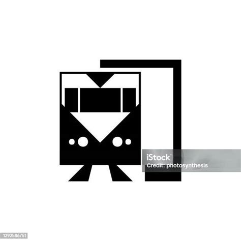 기차 트램 자동차 역 벡터 아이콘 고립 된 트램 카 플랫 이모티콘 이모티콘 기호 벡터 객차에 대한 스톡 벡터 아트 및 기타 이미지 Istock