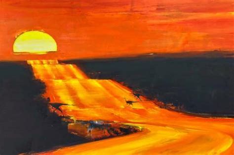 Купити картину «Тиха українська ніч в жанрі сільський пейзаж олійними фарбами на полотні в