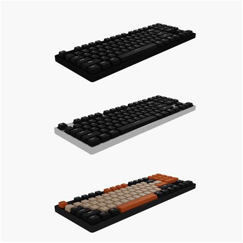 Keyboard Tkl 3d Model Turbosquid 1844548