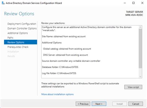 Deploy A Staged Windows Server RODC Dimitris Tonias
