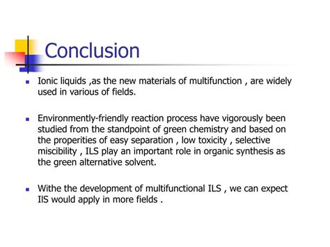 Ppt Ionic Liquid Powerpoint Presentation Free Download Id6795384