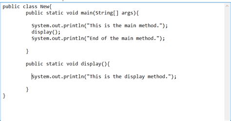 Lesson 6 Calling A Method