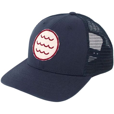 Mollusk Wave Patch Hat Mens Accessories