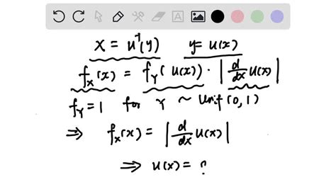 solved let x have the pdf given in exercise find the transformation