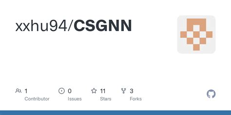 GitHub Xxhu CSGNN